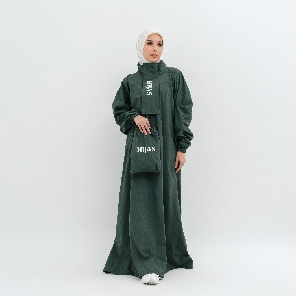 Jual Jas Hujan Gamis Wanita Dewasa Parasut Balon 100% Original Ukuran ...