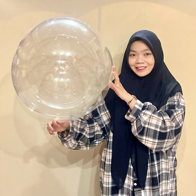 Jual Balon Pvc Bobo Transparan Bening Ukuran 24 inch ukuran besar balon ...