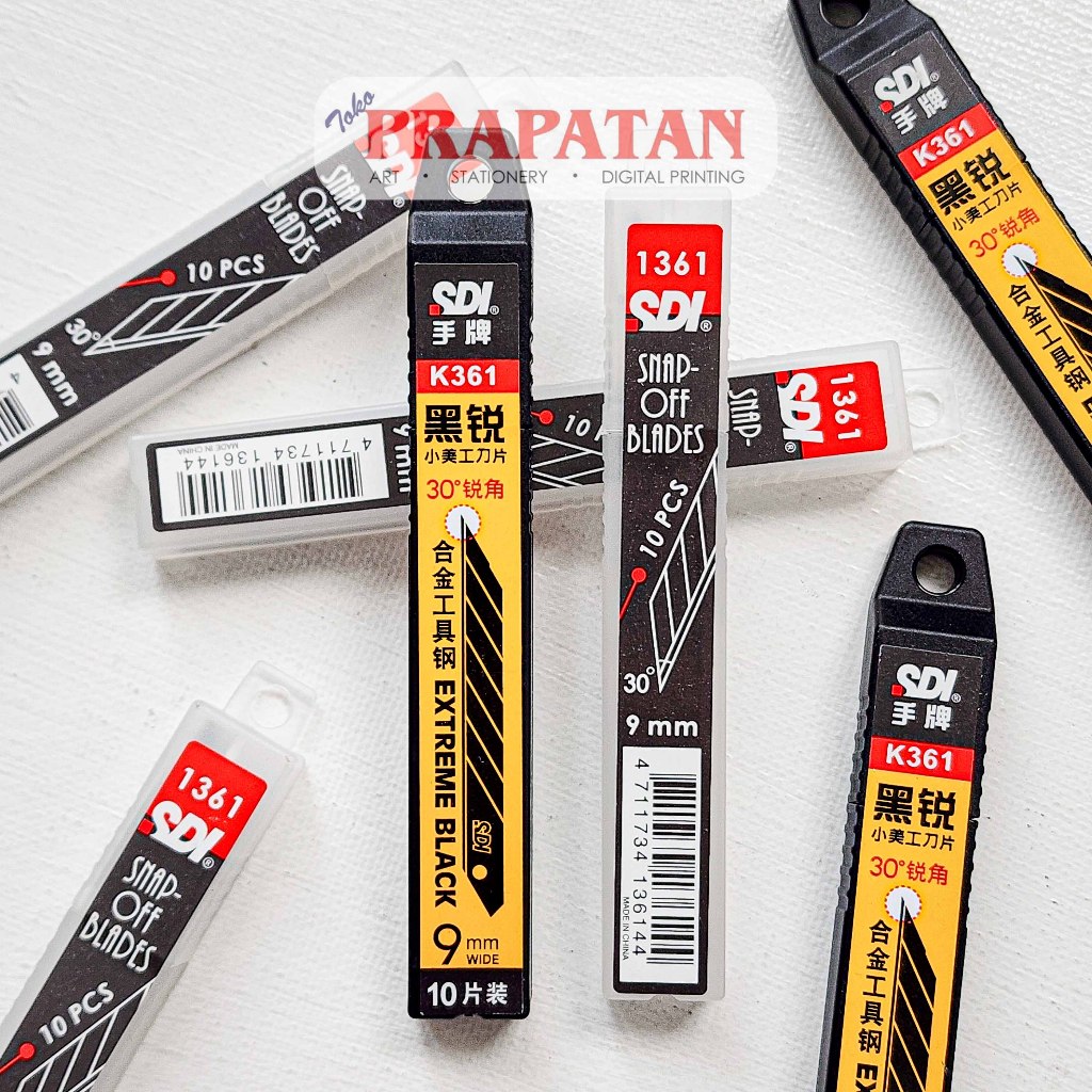Jual SDI Cutter Blade Refill 30 Derajat | Isi Cutter | Shopee Indonesia