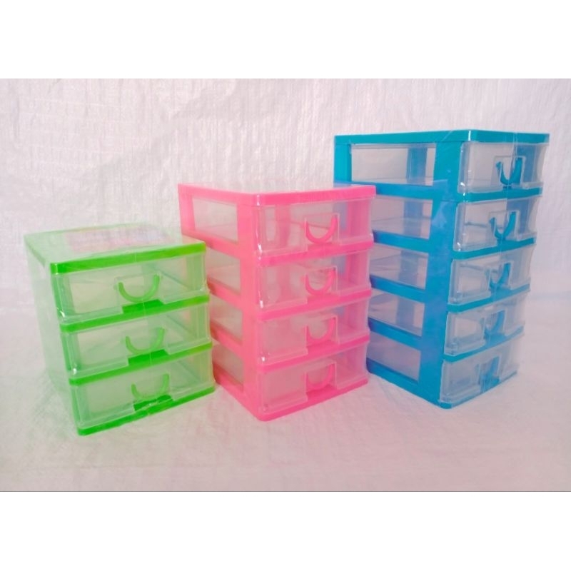 Jual Rak Susun Plastik / Laci Susun / Container Susun Mini / Rak ATK ...
