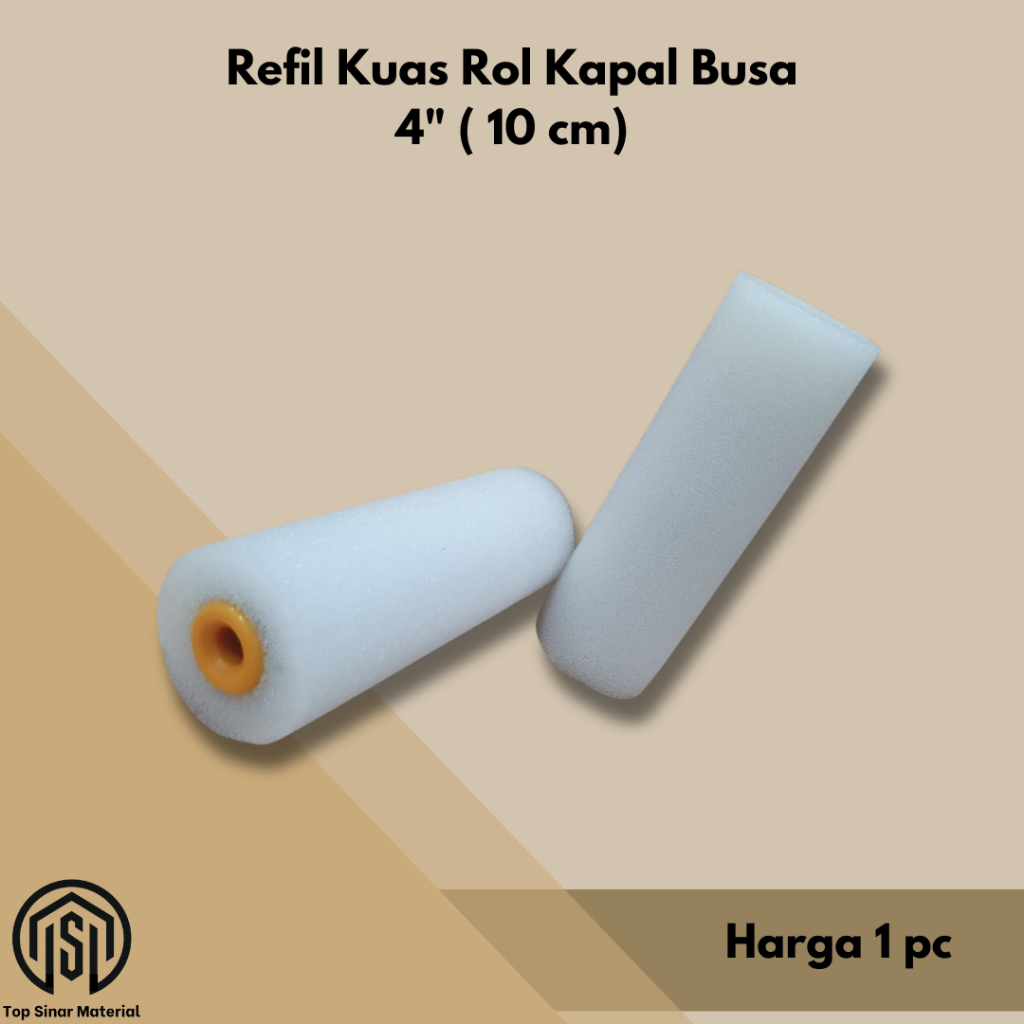 Jual Bulu Kuas Rol Kapal / Refill Kuas Rol Kapal / Busa Rol Kapal 4 ...