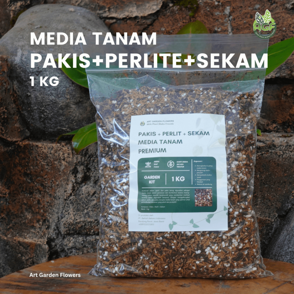 Jual Media Tanam Premium - Campuran Pakis + Perlite + Sekam | Shopee ...