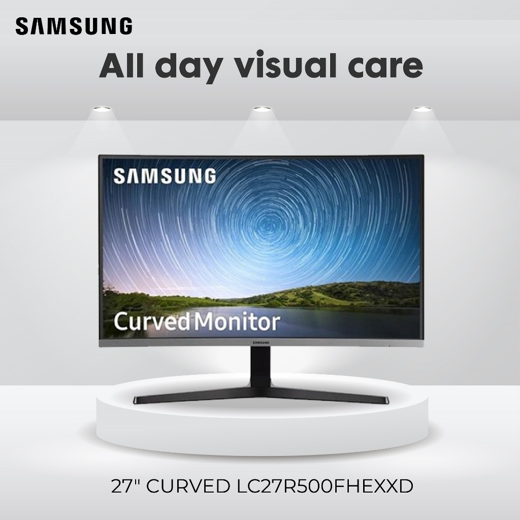 Jual Led Monitor Samsung Curved 27" LC27R500 Full HD | Shopee Indonesia