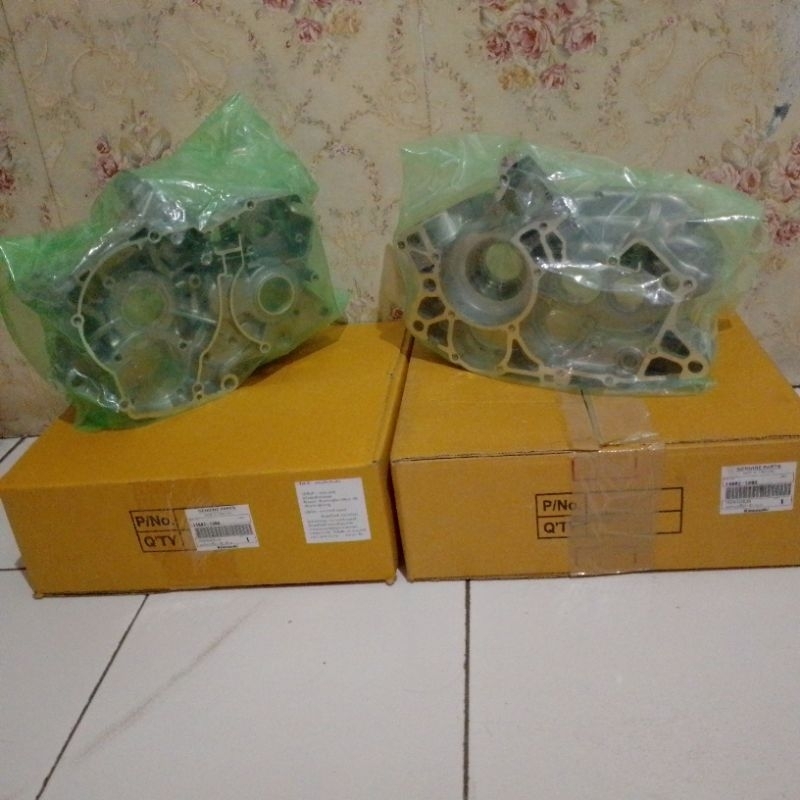 Jual CRANKCASE SET KAWASAKI NINJA ZX 150 ORI KGP THAILAND KANAN KIRI ...