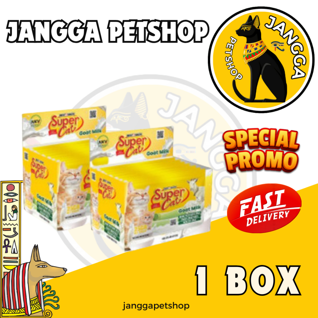 Jual Susu Kucing Super Cat Goat Milk 1 Dus isi 10pcs | Shopee Indonesia