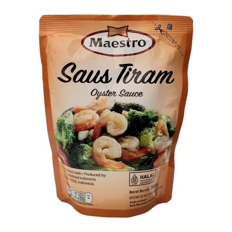 Jual Maestro Saus Tiram Oyster Sauce 180g | Shopee Indonesia