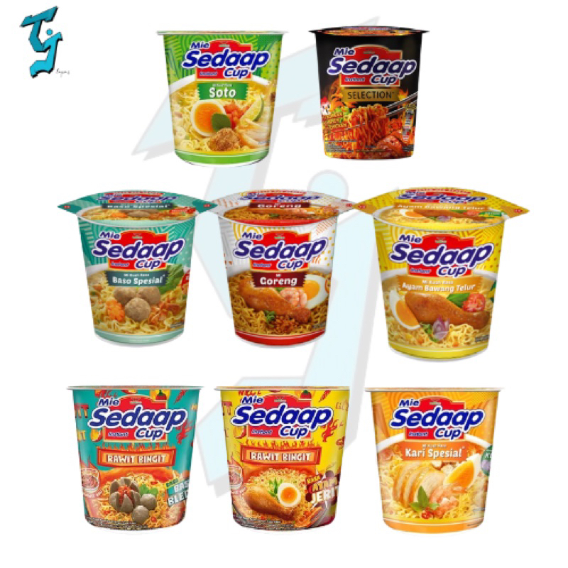 Jual Mie Sedaap/Sedap Instan CUP Goreng&Kuah | Shopee Indonesia