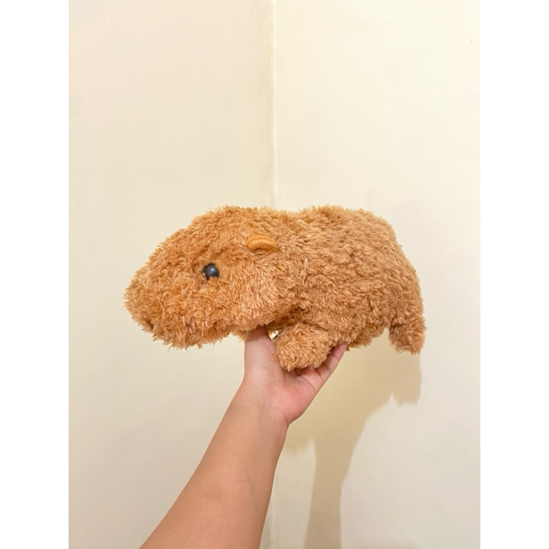 Jual Boneka Karakter Capibara Cokelat Lucu size 35x17cm Original ...