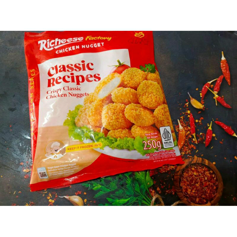 Jual Richeese Factory Classic Recipes 250gr | Shopee Indonesia