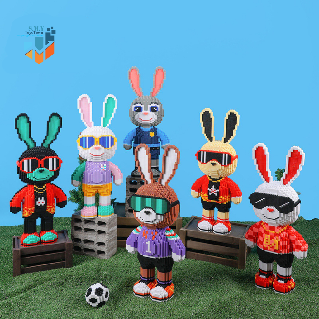 Jual SMY Toystown Rabbit Big Mainan Bangunan Nano Block Bricks Mainan ...