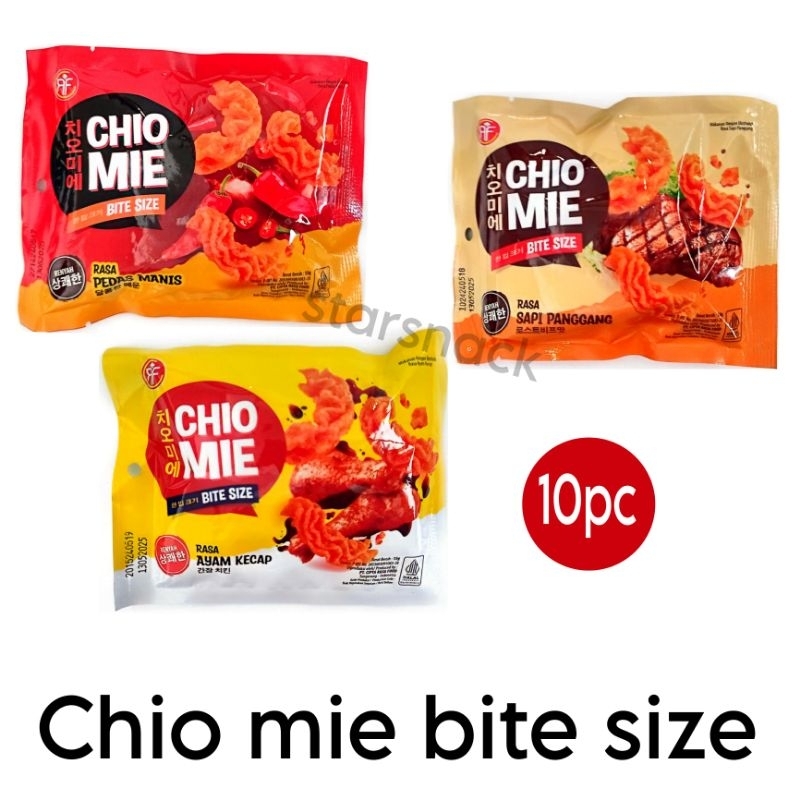 Jual Chio mie snack bite size isi 10pc | Shopee Indonesia