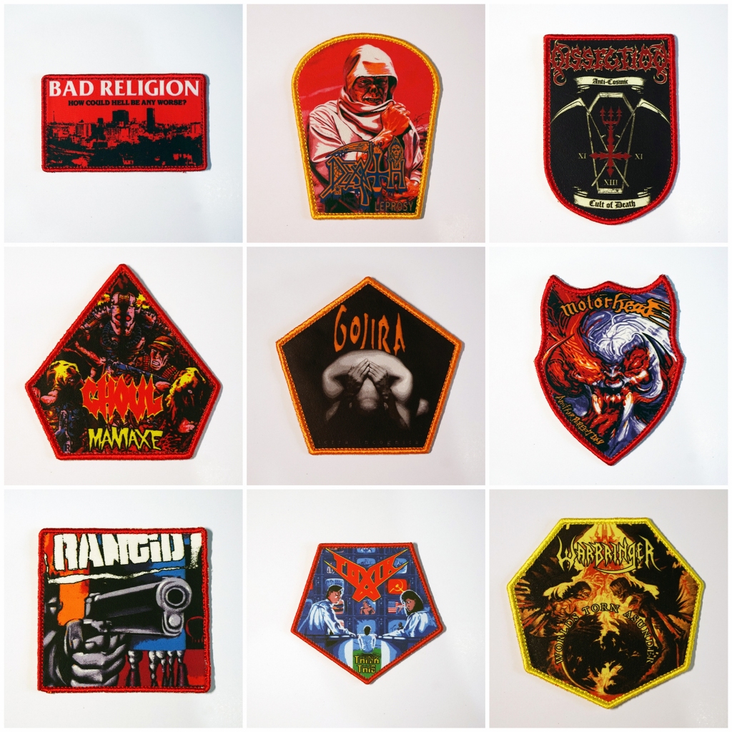Jual WOVEN PATCH BAND / EMBROIDERY PATCHES | Shopee Indonesia
