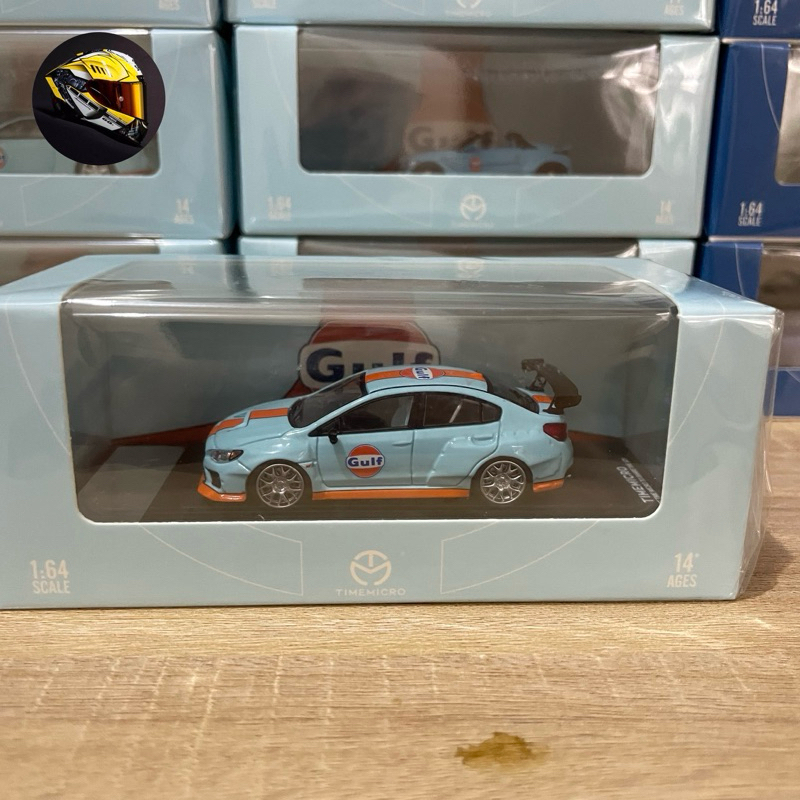 Jual time micro diecast mini scale subaru WRX STI gulf version skala 1/ ...