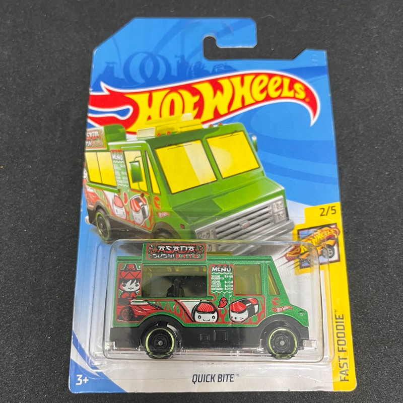 Jual Hot Wheels Quick Bite Fast Foodie TH Reguler Hijau | Shopee Indonesia