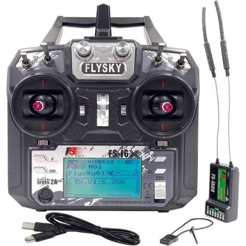 Jual Remote FLYSKY fs-i6x 10 chanel dan rx fs-ia6b | Shopee Indonesia
