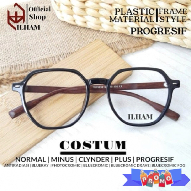 Jual Kacamata Unisex Lensa Photocromic ( Bluecromic AntiRadiasi ...