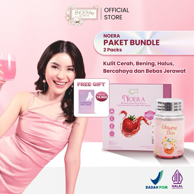 Jual Noera Special Package | Noera Collagen Drink & Noera Glow Me Skin ...