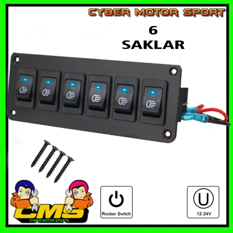 Jual Saklar DC 12v 24v kendaraan mobil motor bus truk perahu off-road ...
