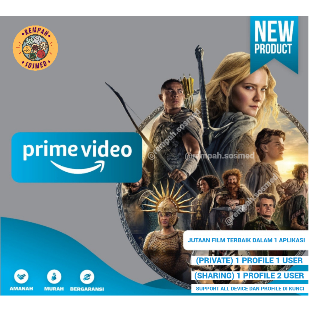 Jual SOFTWARE AMAZON PRIME VIDEO, PRIME VIDEO AMAZON TRUSTED ALL DEVICE ...