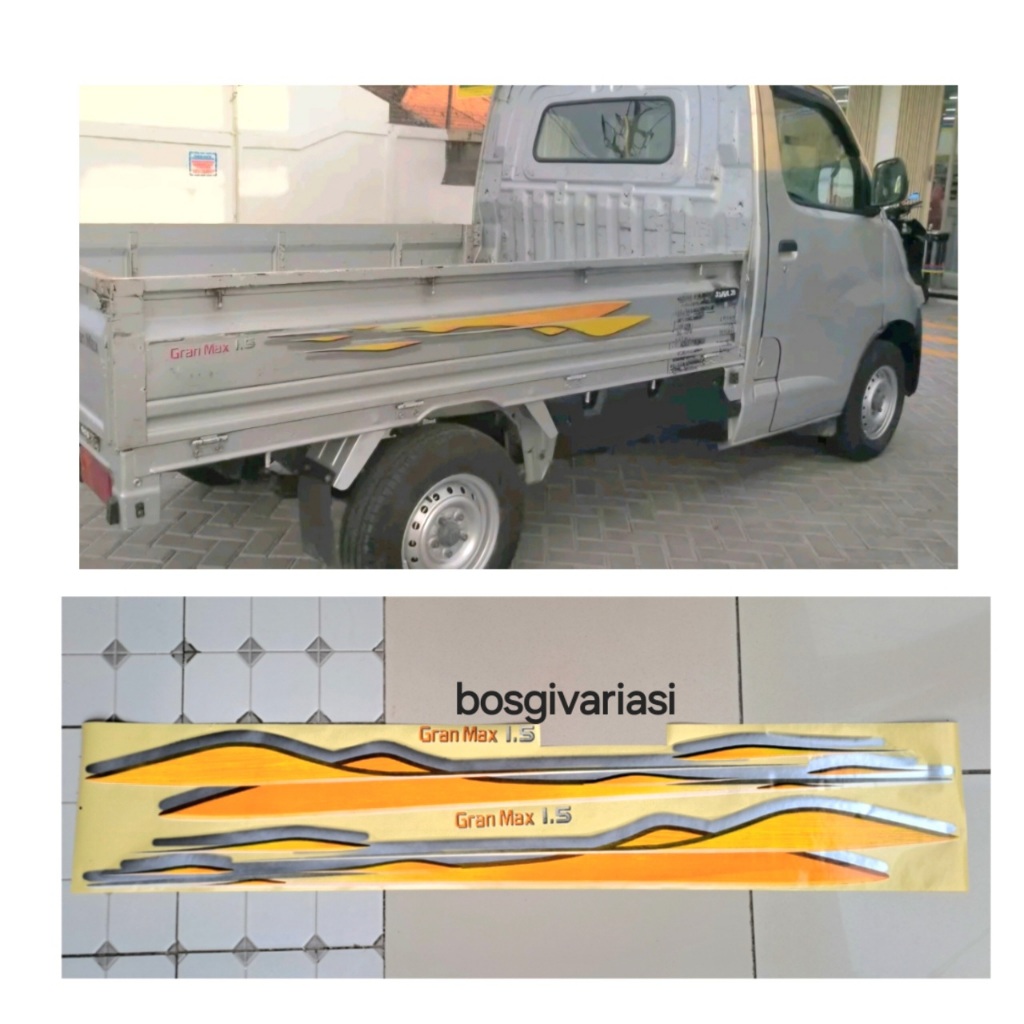 Jual Stiker List Body Granmax 1.5 pick up/ Sticker gran max 1.3 ... Jual Stiker List Body Granmax 1.5 pick up/ Sticker gran max 1.3 ...