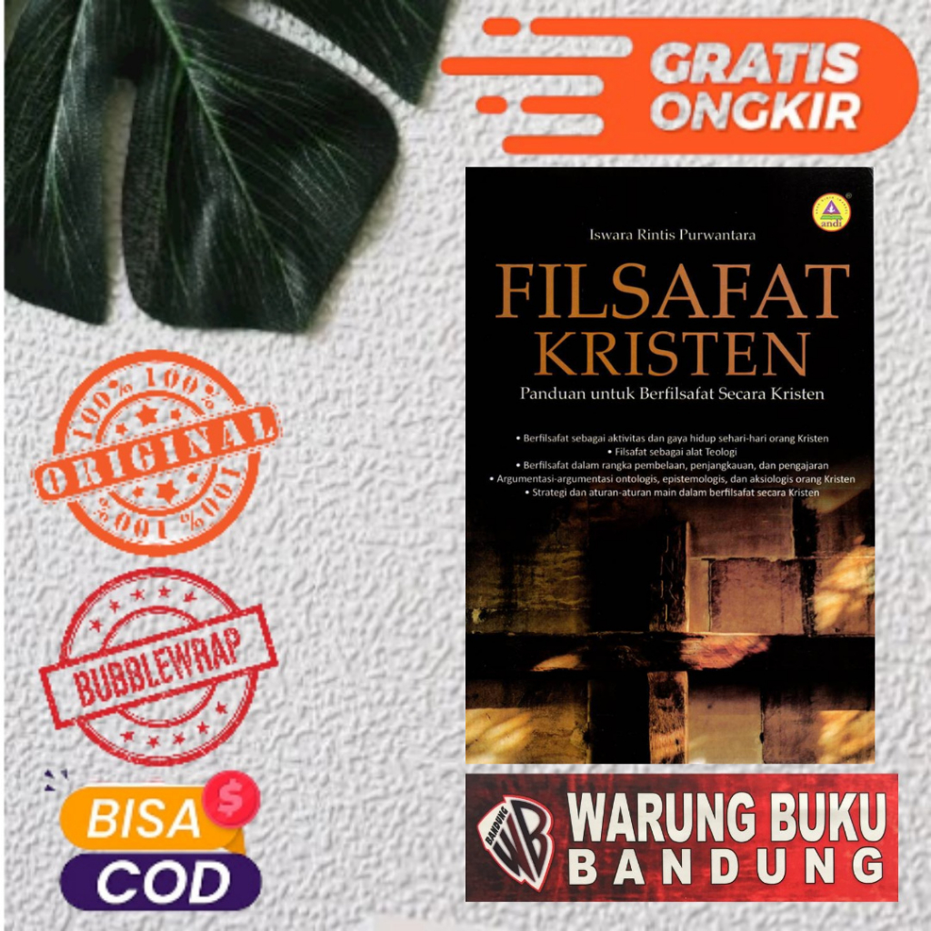 Jual Buku Filsafat Kristen Panduan untuk Berfilsafat Secara Kristen ...