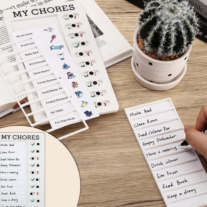 Jual Pilihan Checklist Planner Memo Board Papan Pengingat Jadwal ...