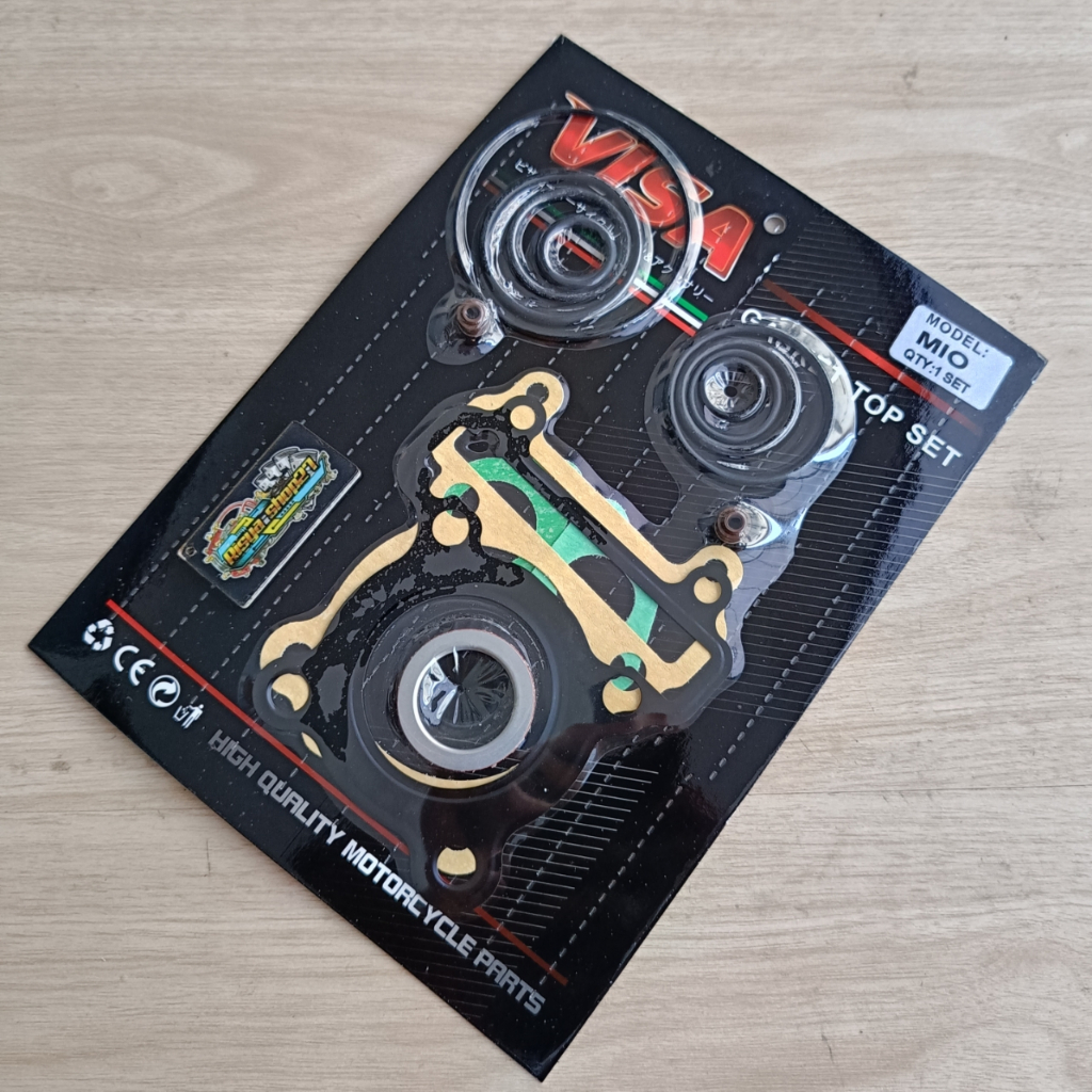 Jual Top set paking set Mio sporty mio lama mio soul Fino karbu Visa | Shopee Indonesia