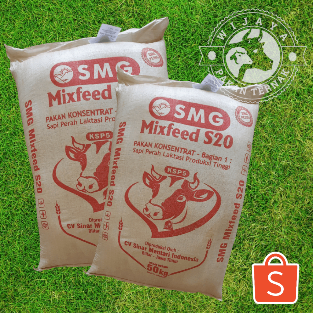 Jual S20 SMG | SMG S20 kemasan 1 kg konsentrat sapi perah laktasi ...