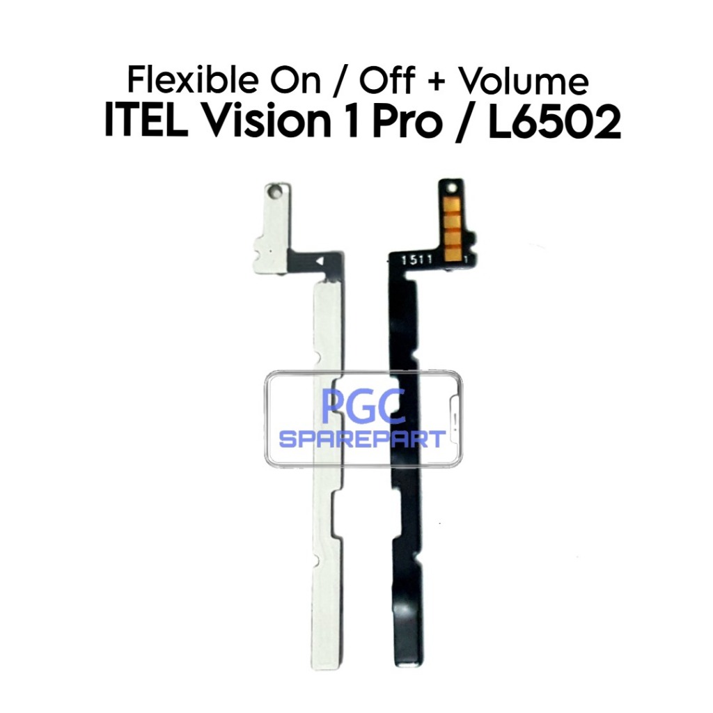 Jual Flexibel Konektor Power On / Off + Volume Itel Vision 1 Pro ...