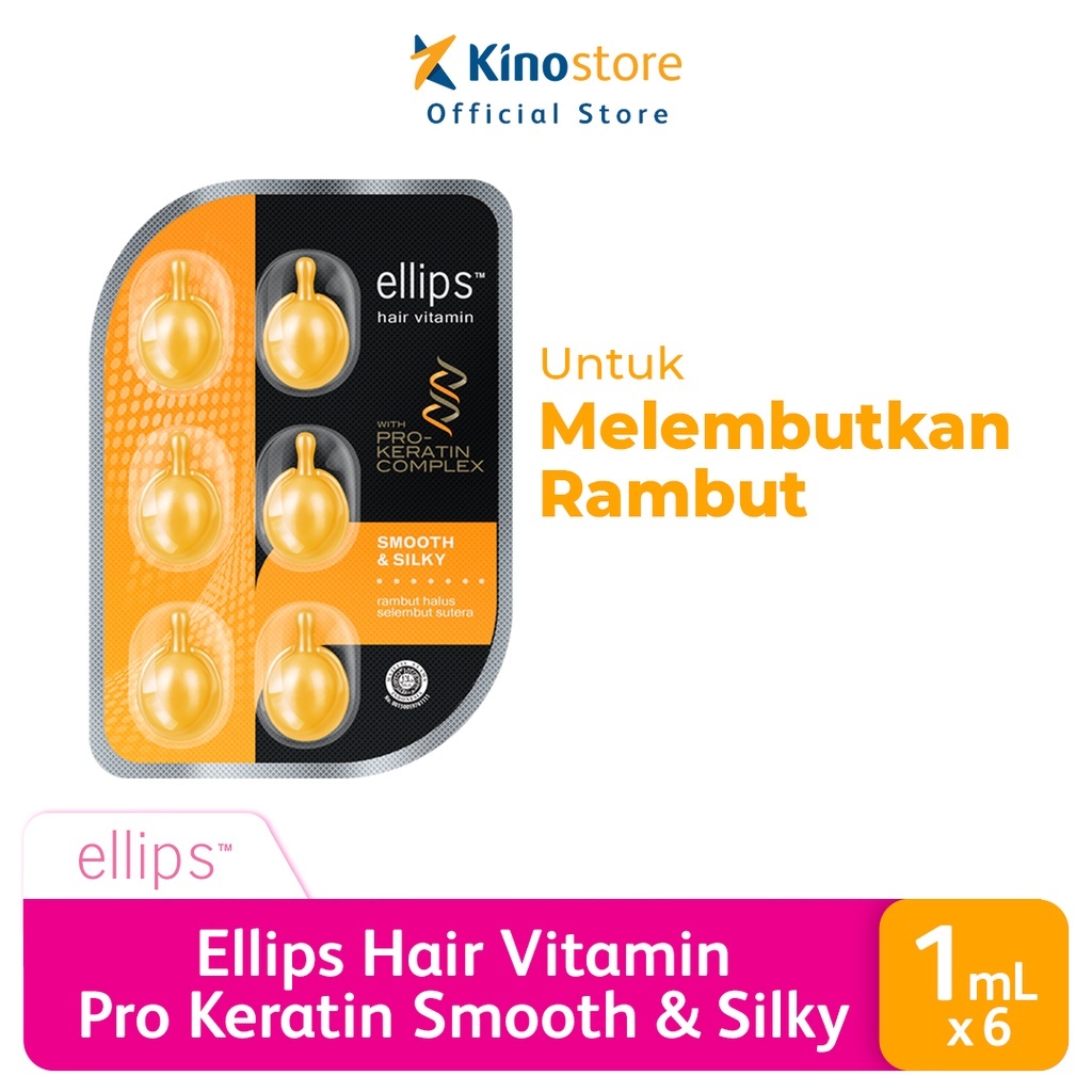 Jual ELLIPS Hair Vitamin Blister 6 Butir Pro Keratin Complex - Vitamin ...