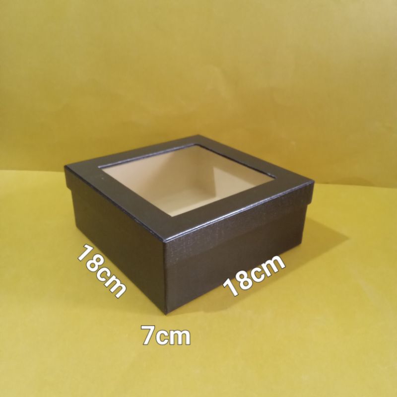 Jual kotakkado mika/softbox/hardbox ukuran (18×18×7)cm /1pcs | Shopee ...