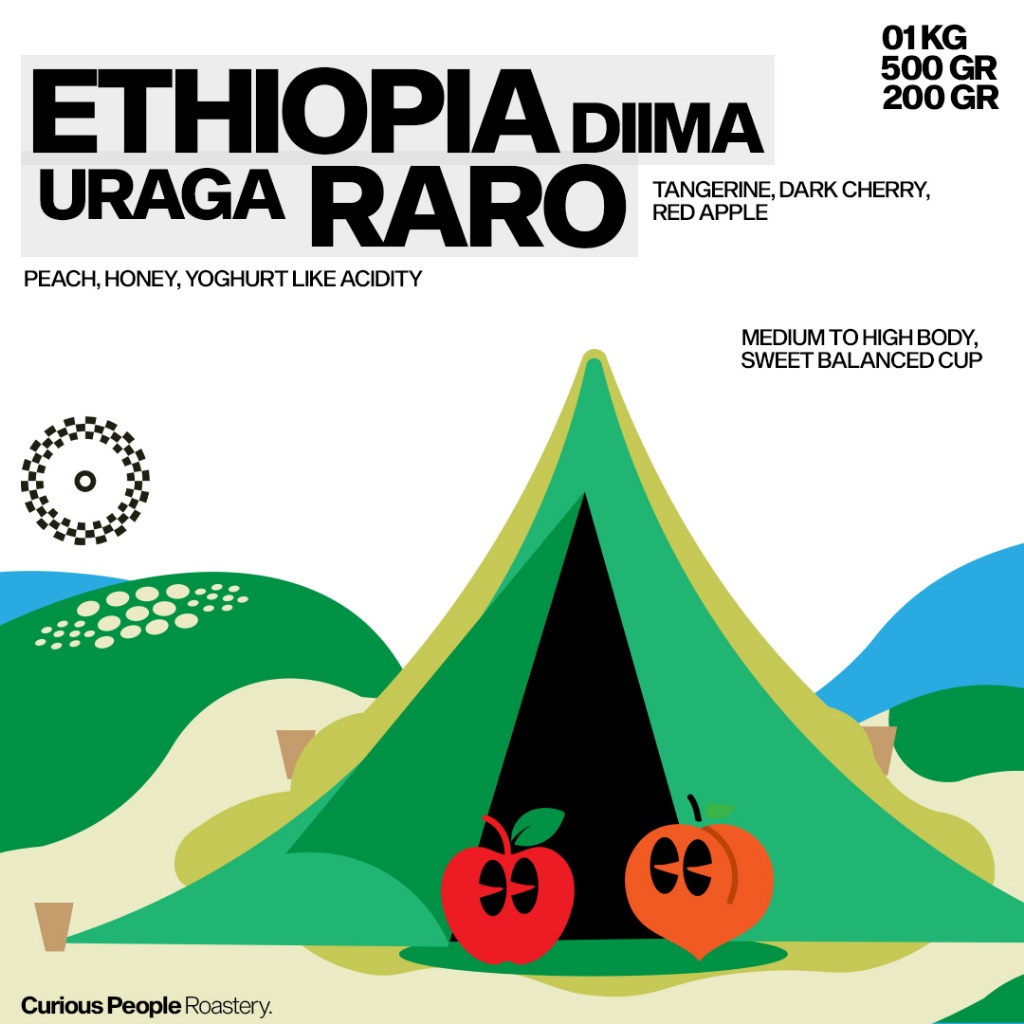 Jual Biji Kopi Manual Brew Arabika - Ethiopia Diima Uraga Raro | Shopee ...