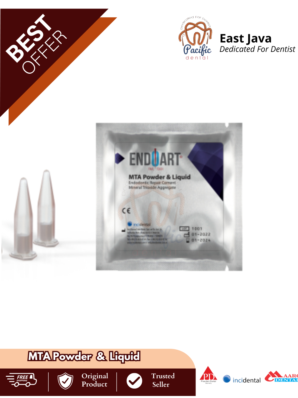 Jual Incidental - MTA Endoart - Powder&Liquid Mineral Trioxide ...