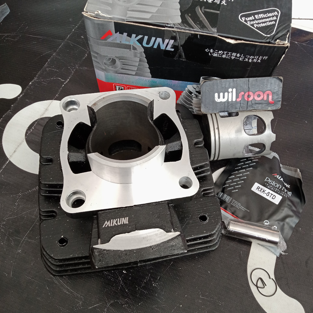 Jual Cylinder Kit / Block Seher / Block Boring Set Yamaha Rx King Mikuni | Shopee Indonesia