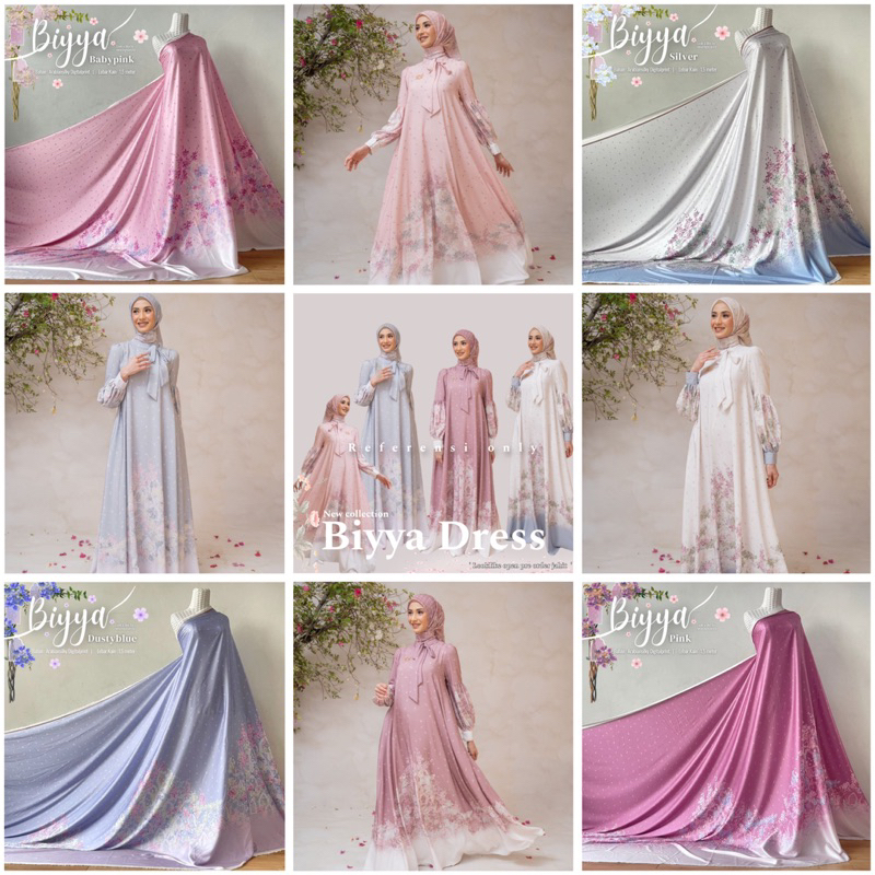 Jual Kain motif Biyya dress wearingklamby / biyya 2.0 series ...