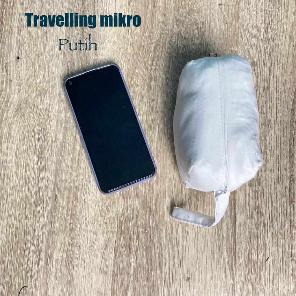 Jual Mukena traveling mini pouch gratis sejadah travel | Shopee Indonesia