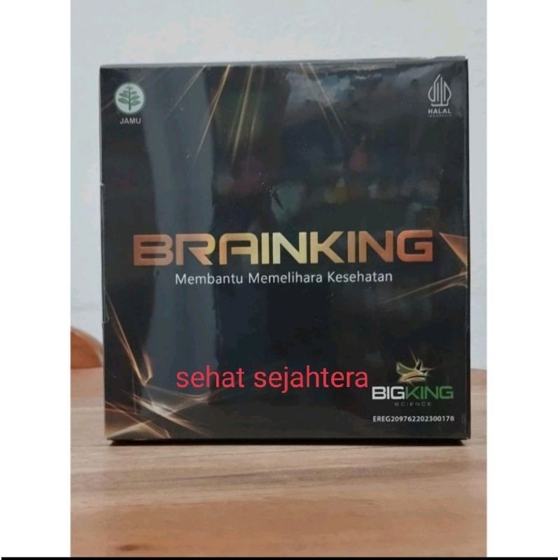 Jual BRAINKING PLUS NUTRISI SUPLEMEN OTAK B KING 1 BOX ISI 2 BOTOL ...