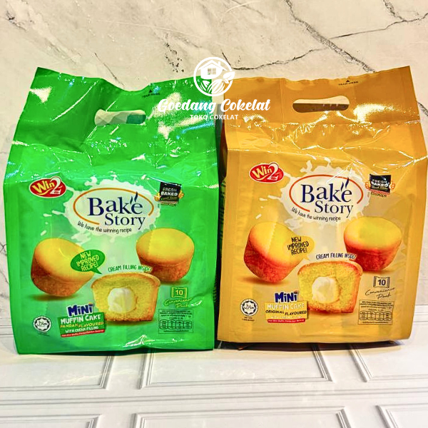 Jual Win2 Win Win Baked Story Muffin Cake With Cream Filling Original ...