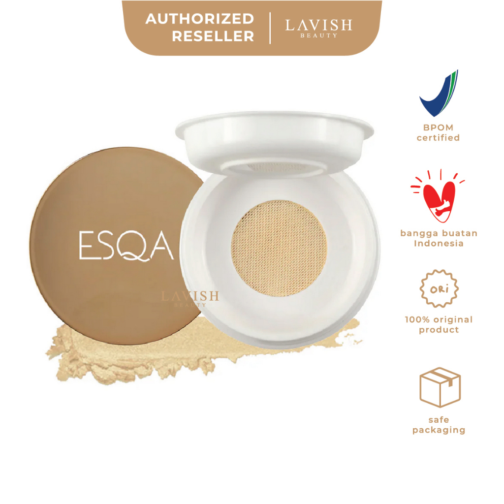 Jual ESQA Flawless Micro Setting Powder (12gr) | Shopee Indonesia