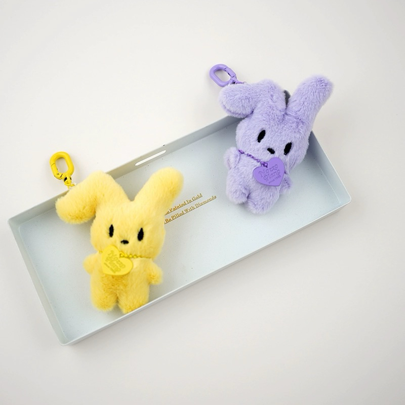Jual [GH]Rabbit Ear - Gantungan Kunci Kelinci Lucu Fluffy Boneka ...