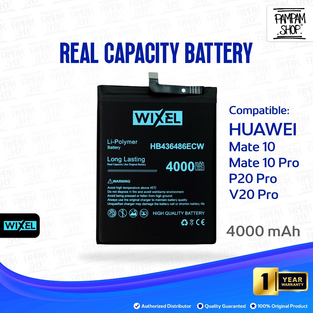 Jual WIXEL Baterai HB436486ECW Huawei Mate 10 / Mate 10 Pro / V20 Pro / P20 Pro Double Power ...