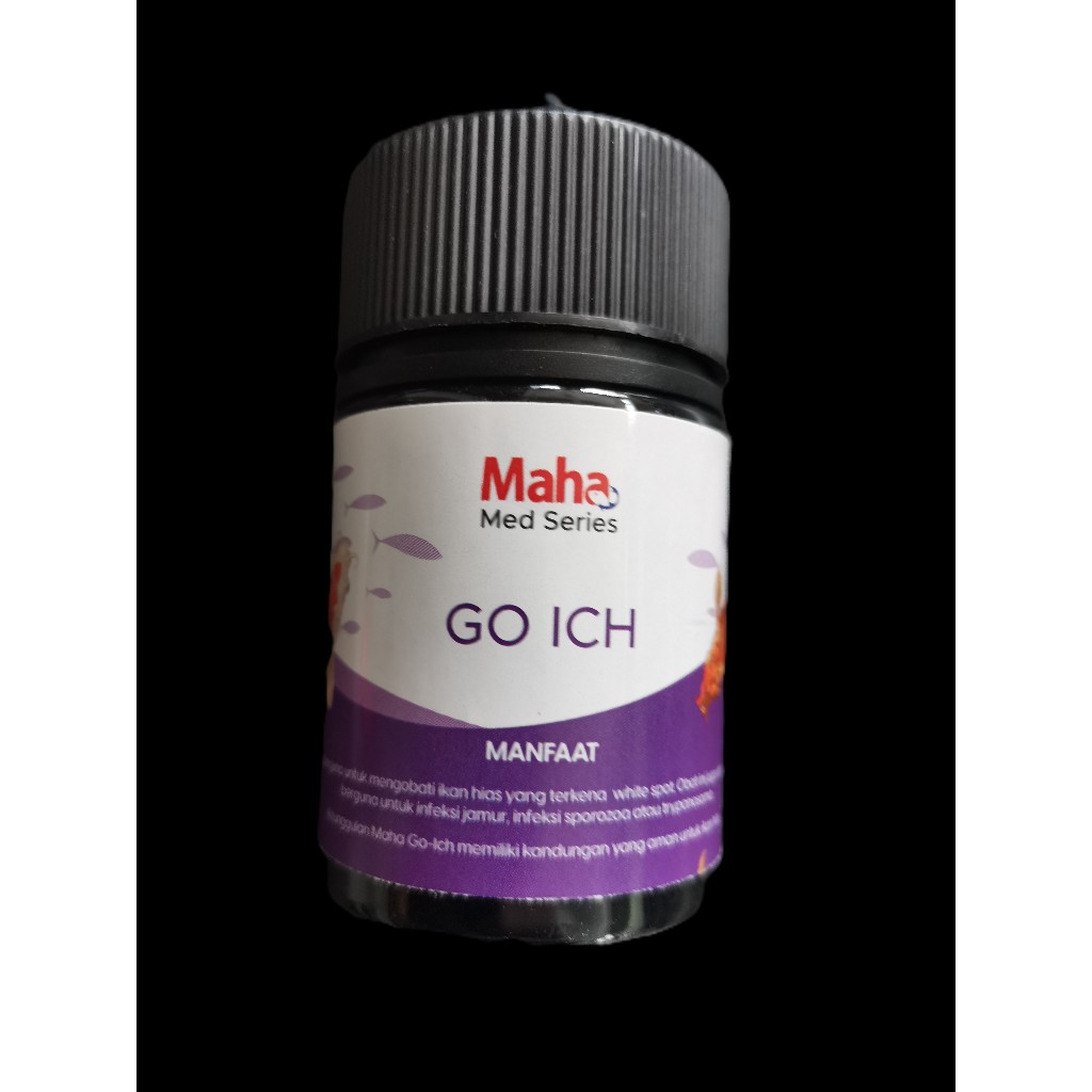 Jual Maha GO ICH 60ml obat ikan White Spot | Shopee Indonesia