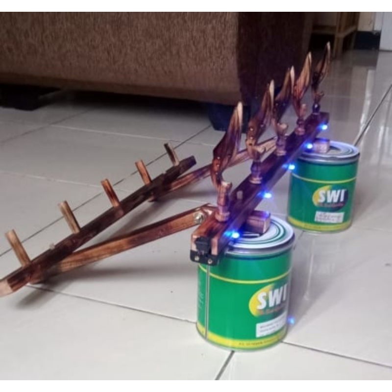 Jual Standar Joran Pancing Timbang Pion Kujang LED Biru Set 5 / Kanco ...