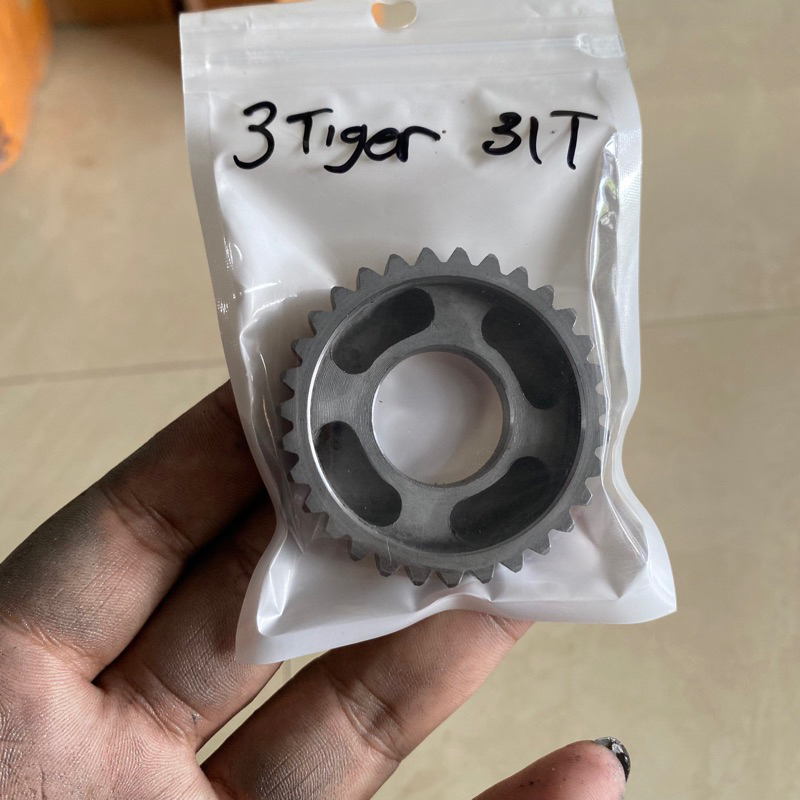Jual rasio tiger gigi 3 tiger mata 31T racing custom cetak pnp lawan ...