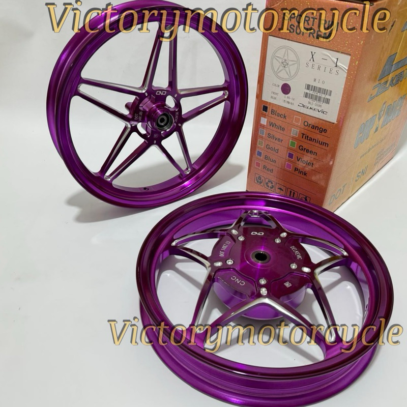 Jual Velg Delkevic Bintang Nmax new & Nmax old / Pelek Delkevic X1 Nmax ...