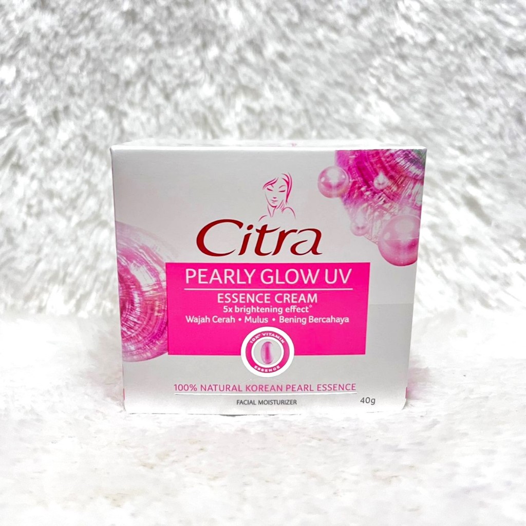 Jual Citra Pearly Glow UV Essence Cream 40gr | Shopee Indonesia