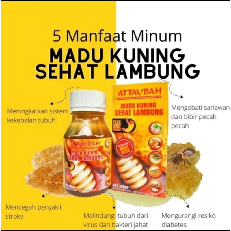 Jual Madu Kuning Sehat Lambung Attaubah ( Masela) | Shopee Indonesia