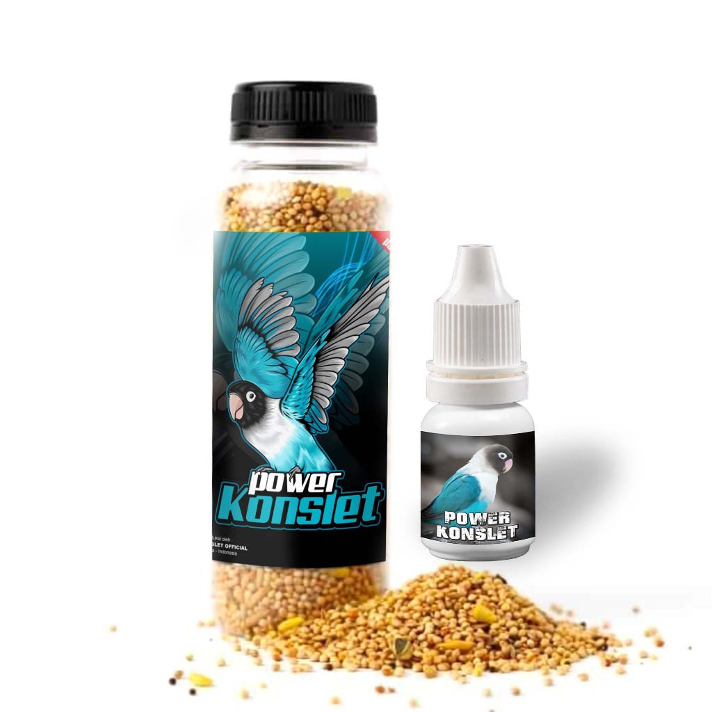 Jual PAKET KONSLET | PAKAN POWER KONSLET + VITAMIN POWER KONSLET BURUNG ...