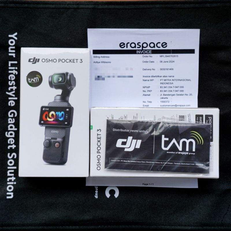 Jual DJI Osmo Pocket 3 Basic Garansi resmi TAM 1th | Shopee Indonesia