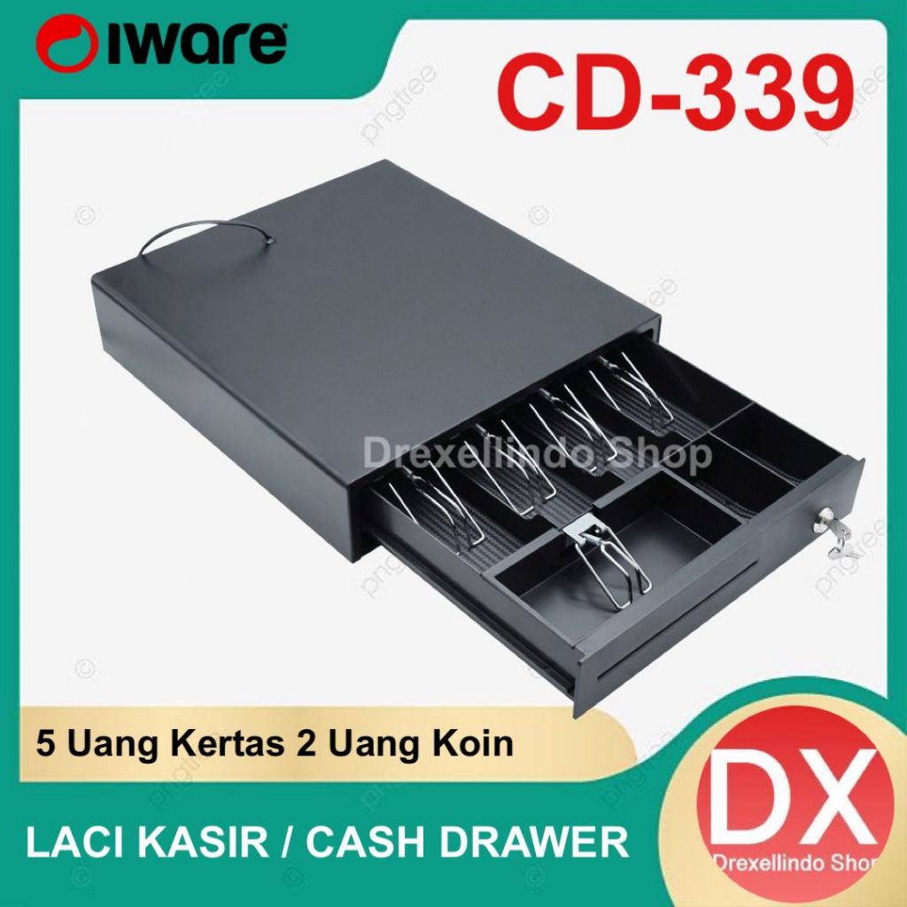 Jual Laci Kasir / Cash Drawer IWARE CD-339 / CD339 Ukuran 37x33x12cm 5 ...
